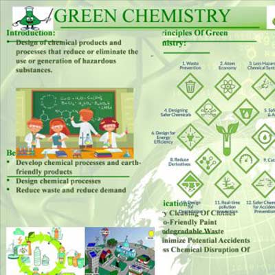 Poster Presentation and Short Video Competition on Green Chemistry Shah ...