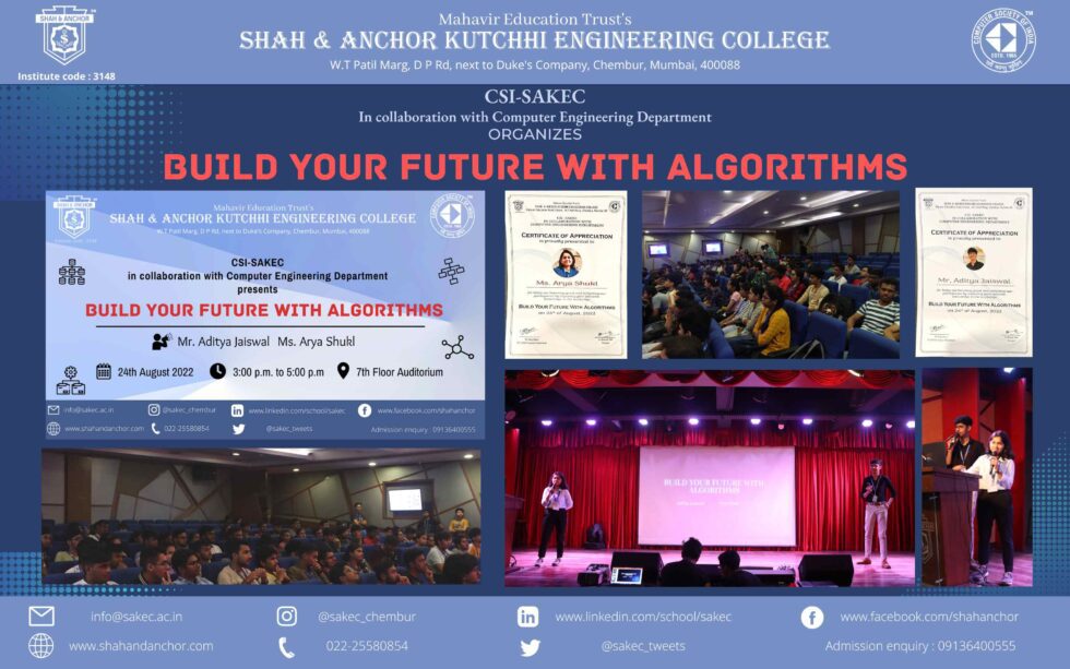 Computer Society of India (CSI) Shah & Anchor Kutchhi Engineering College