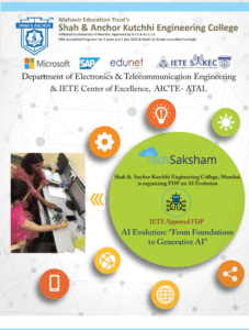 Faculty Development Program (FDP) on “AI Evolution: From Foundations to Generative AI” – January ...